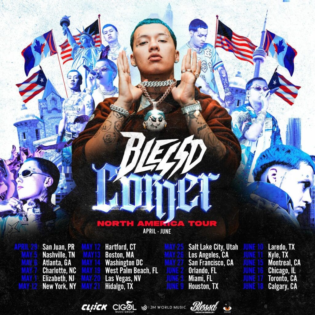 BLESSD ANUNCIA SU GIRA “BLESSD CORNER NORTH AMERICA TOUR”
